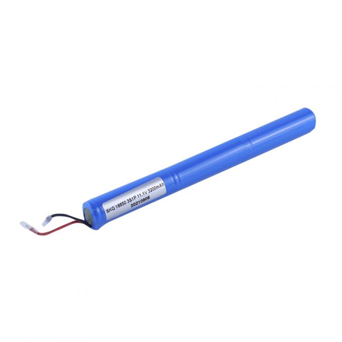 11.1V 2500mah Rechargeable Battery 3S1P 18650 Lithium Ion Battery 160g