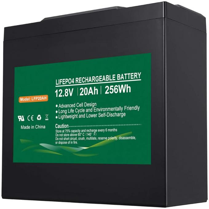 LiFePO4 Lithium Phosphate Battery 20ah 12v Lithium Ion Battery Deep ...