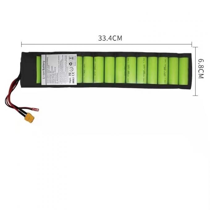 OEM 18650 Rechargeable 36V Lithium Ion Battery 7.8Ah Nominal Capacity
